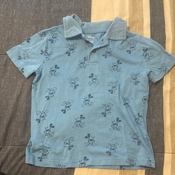 Disney | Shirts & Tops | 10 Disney Blue Kids Polo Shirt | Poshmark